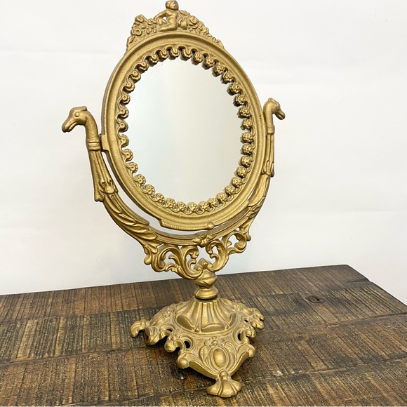Accessories | 192s Victorian Baroque Style Table Mirror Marie ...
